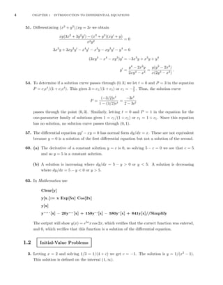 Answers to Problems for Advanced Engineering Mathematics, 6th Edition – Dennis Zill | PDF