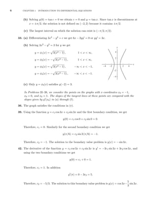 Comprehensive Introduction to Differential Equations with Examples and ...