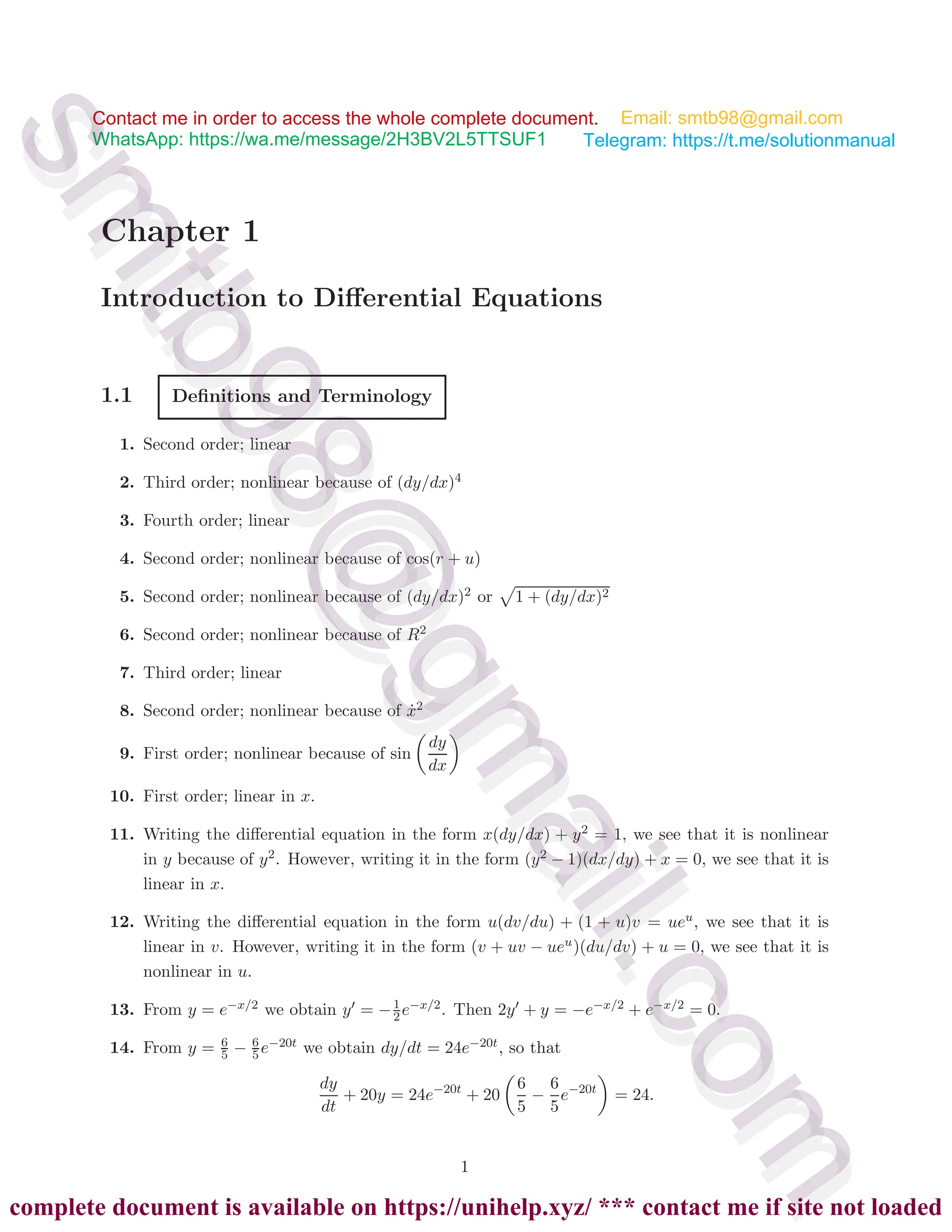 Answers to Problems for Advanced Engineering Mathematics, 7th Edition ...