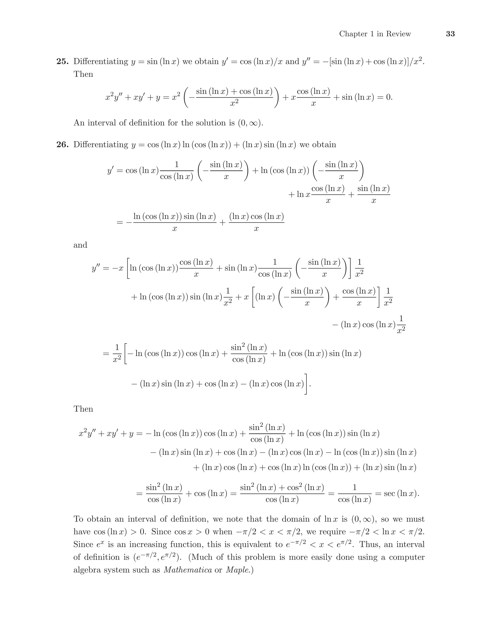 Answers to Problems for Advanced Engineering Mathematics, 7th Edition ...