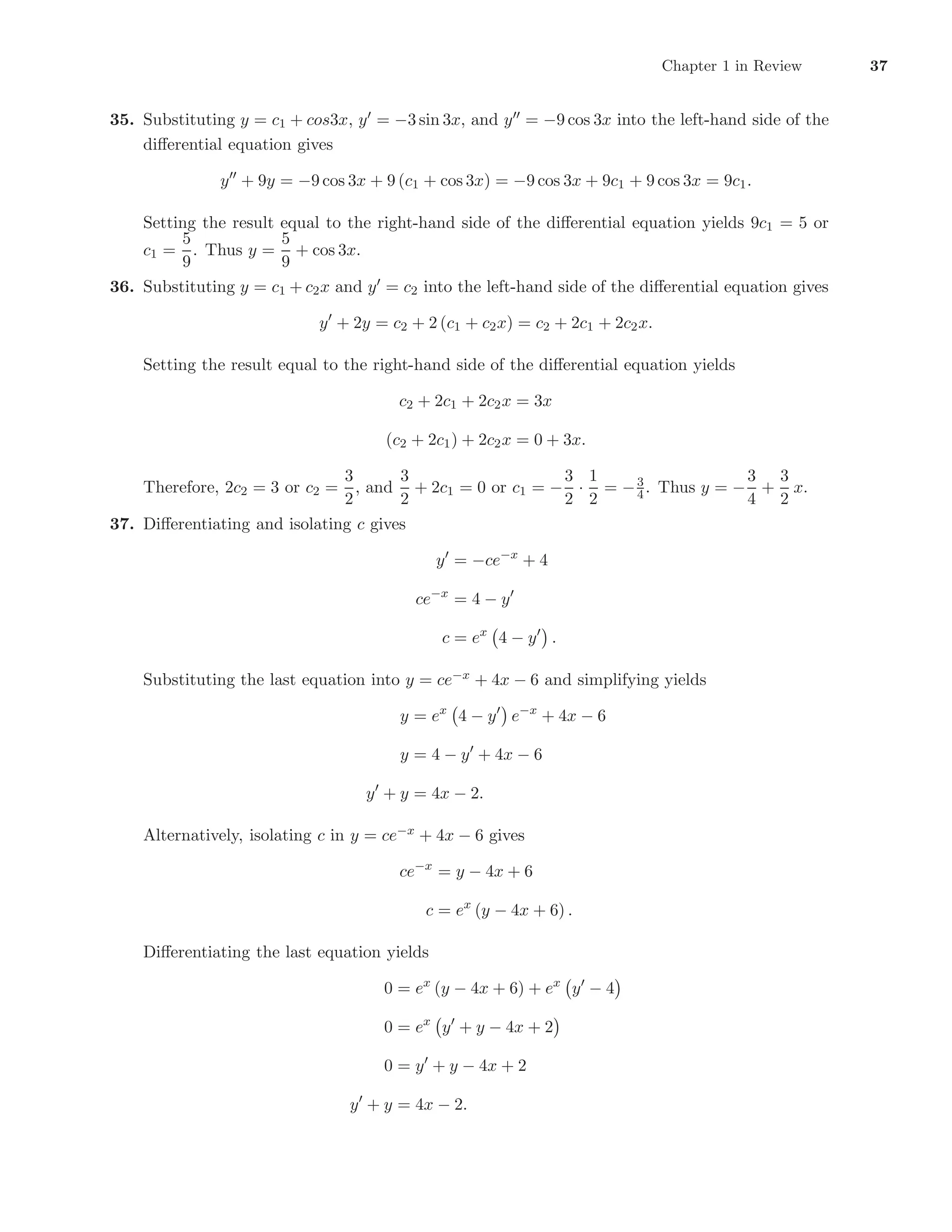 Answers to Problems for Advanced Engineering Mathematics, 7th Edition ...