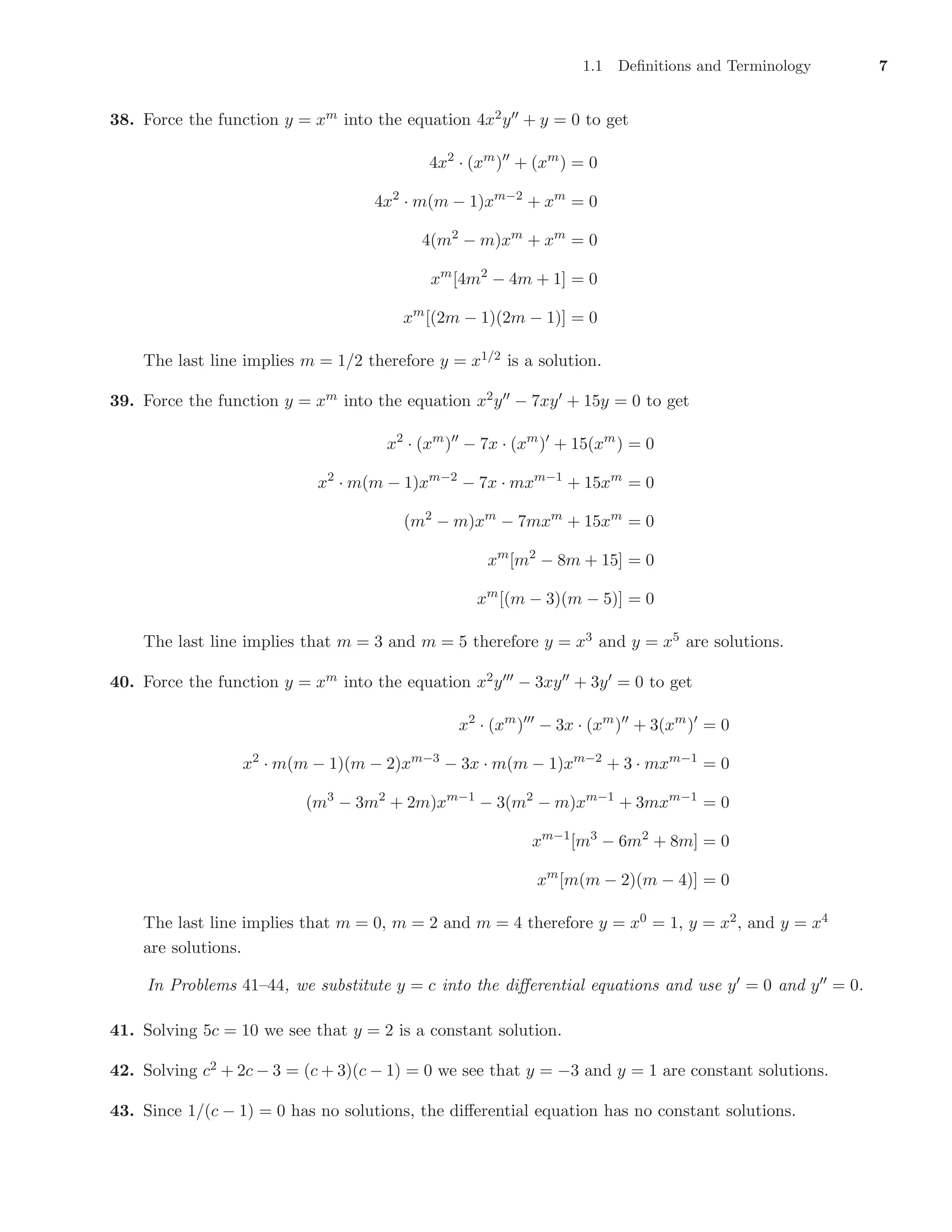 Answers to Problems for Advanced Engineering Mathematics, 7th Edition ...