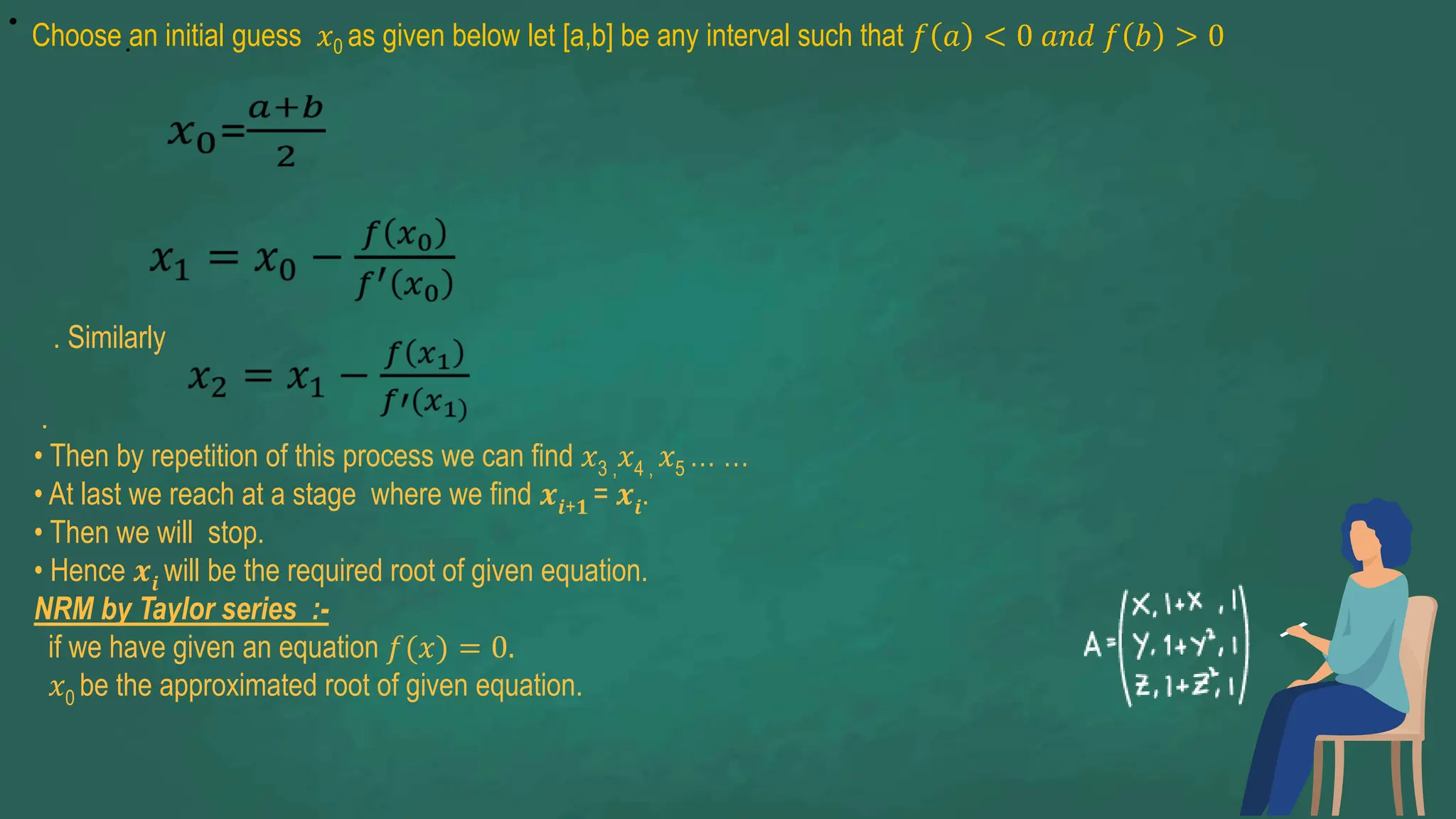 Newton Raphson Method in numerical methods of advanced engineering mathematics | PPTX