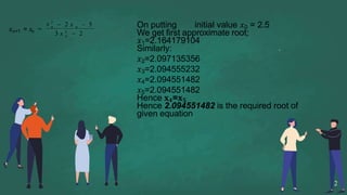 Newton Raphson Method in numerical methods of advanced engineering ...