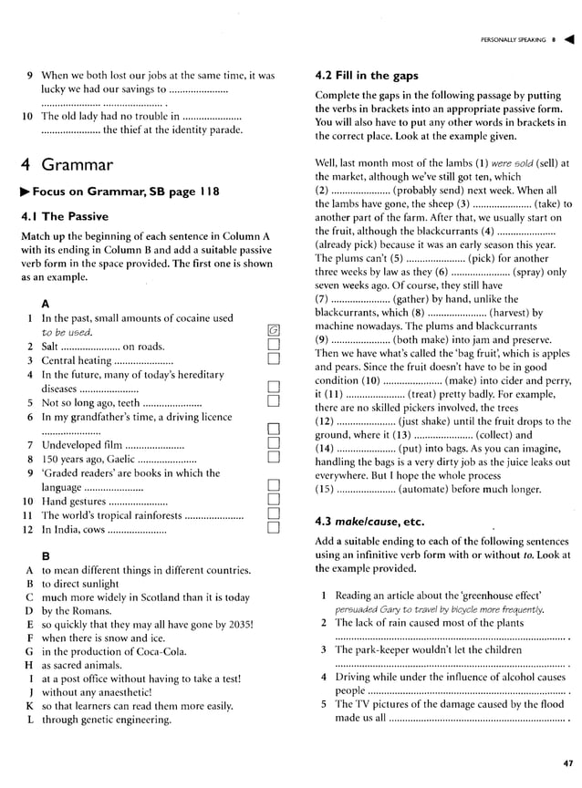 Advanced english c_a_e_grammar_practice | PDF