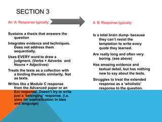 HSC Advanced English Overview- Paper 1 and 2 | PPT