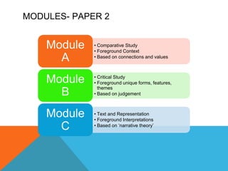 HSC Advanced English Overview- Paper 1 and 2 | PPT