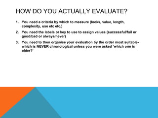 HSC Advanced English Overview- Paper 1 and 2 | PPT