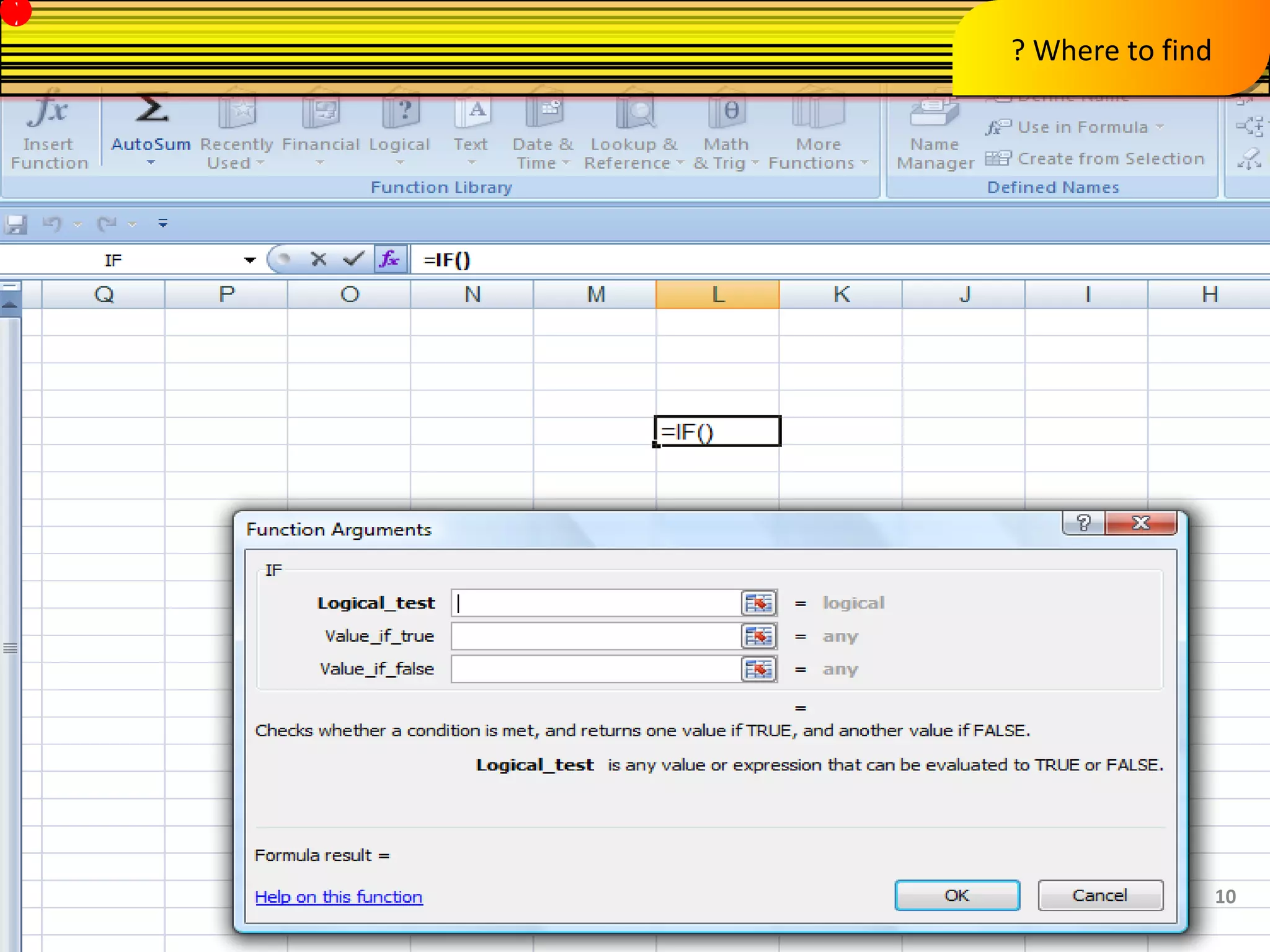 Advanced Excel By Ahmed Galal | PPT