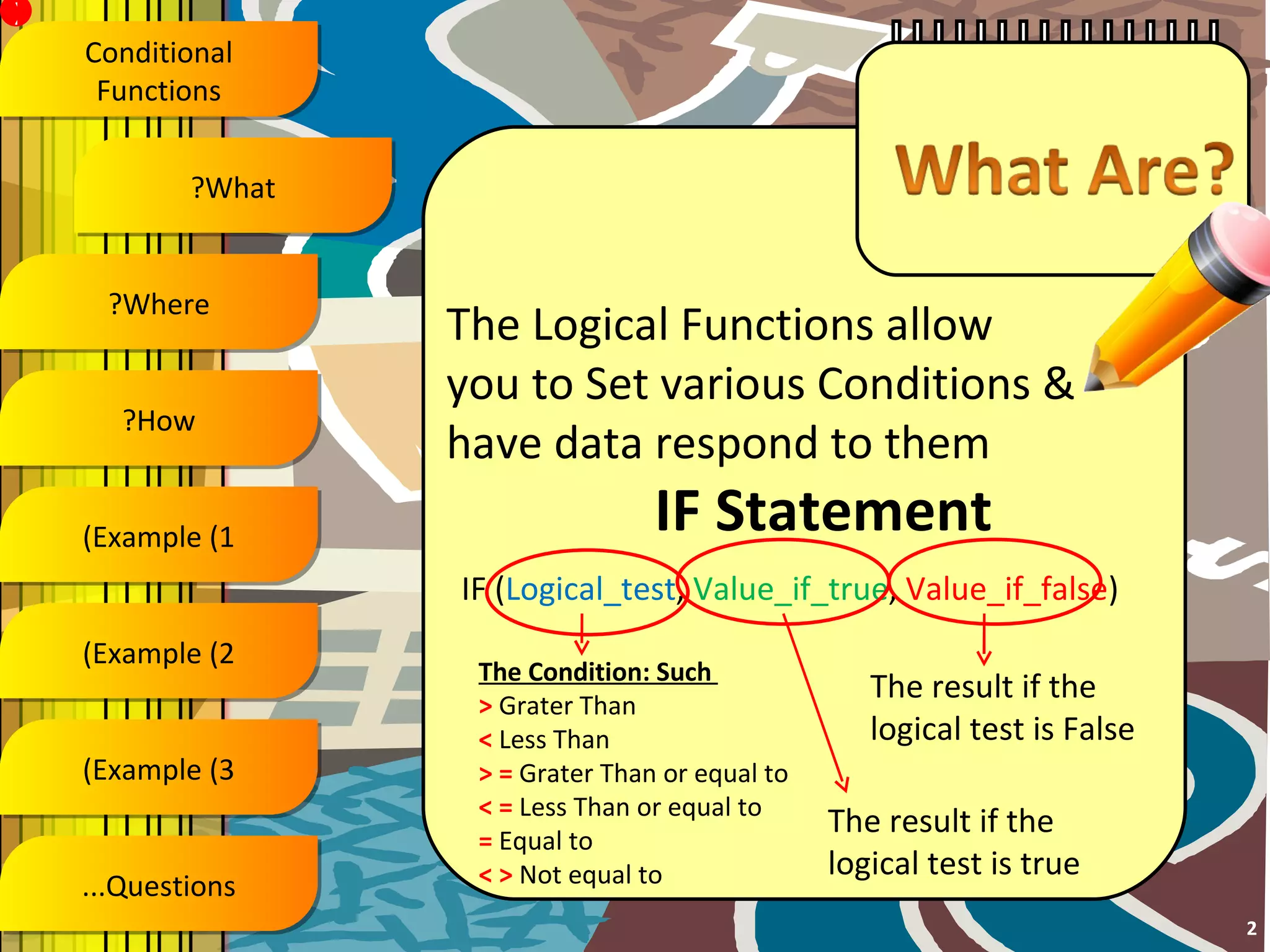 Advanced Excel By Ahmed Galal | PPT