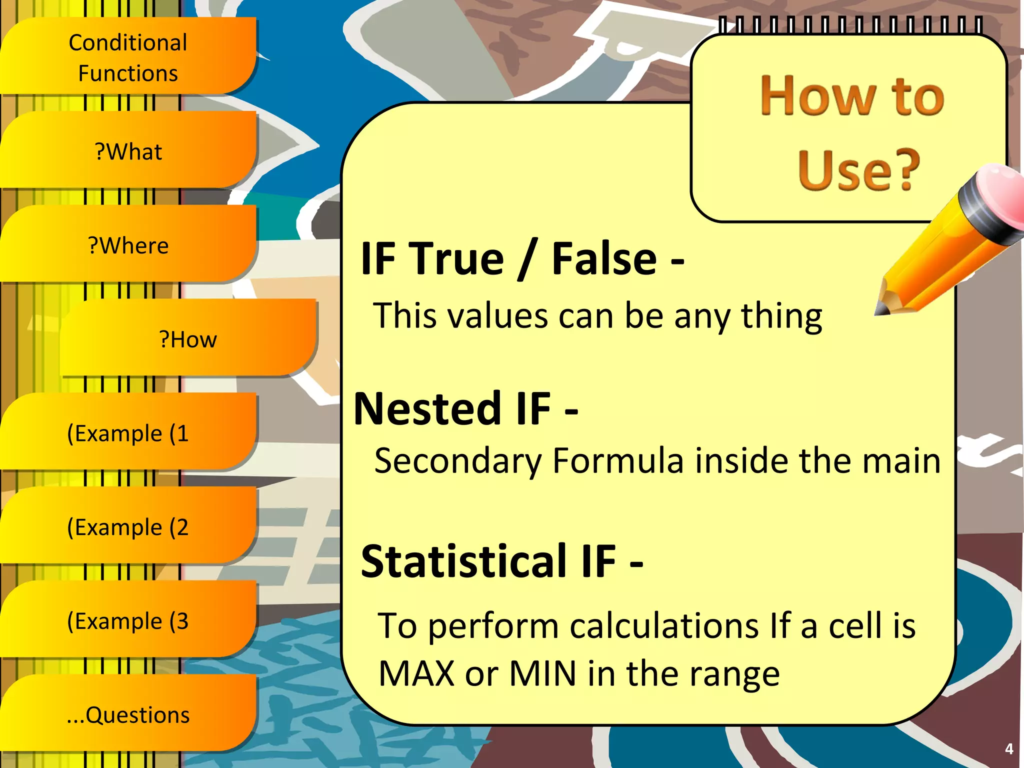 Advanced Excel By Ahmed Galal | PPT