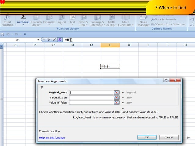 Advanced Excel By Ahmed Galal | PPT