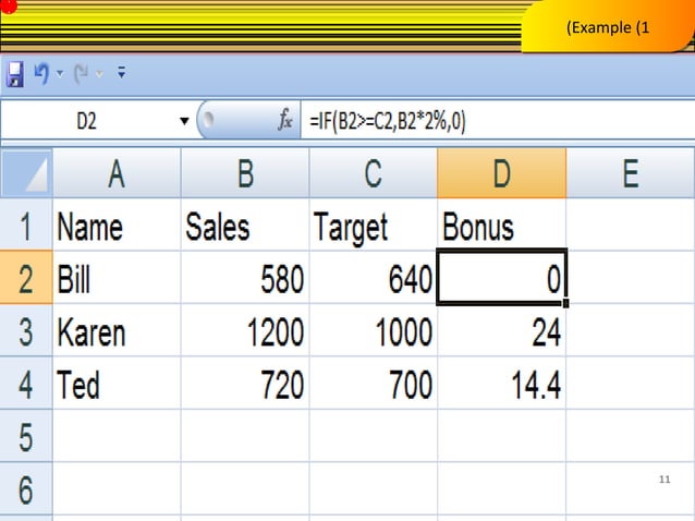 Advanced Excel By Ahmed Galal | PPT