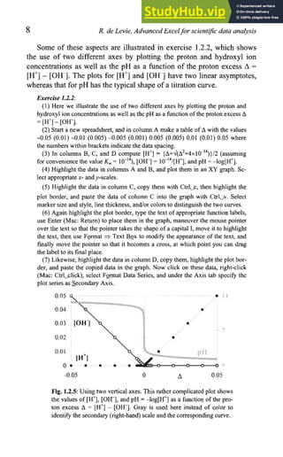 Advanced Excel For Scientific Data Analysis | PDF