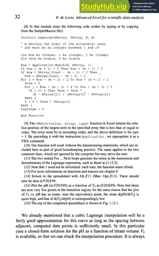 Advanced Excel For Scientific Data Analysis | PDF
