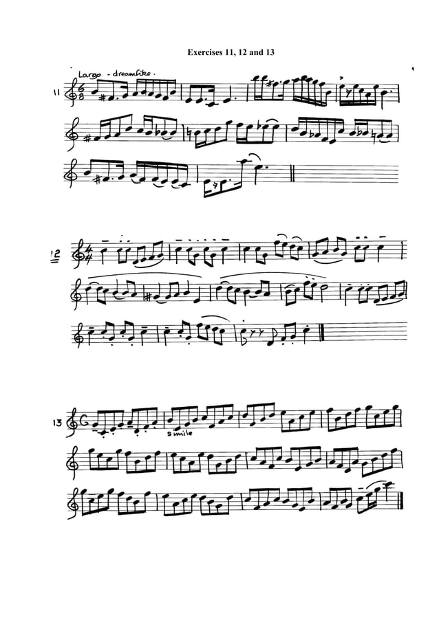 Advanced Exercises for the Chromatic Harmonica | PDF