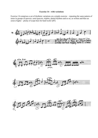 Advanced Exercises for the Chromatic Harmonica | PDF