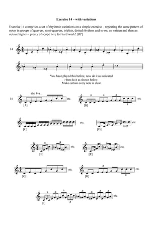 Advanced Exercises for the Chromatic Harmonica | PDF