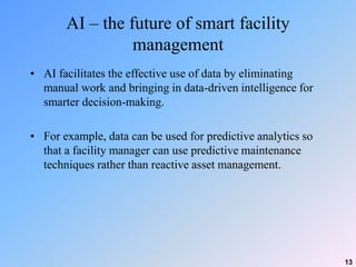 Advanced facility management | PPT