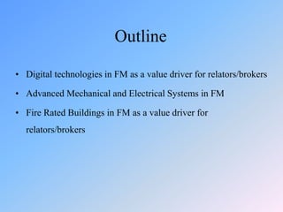 Advanced facility management | PPT
