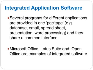 Advanced features of ms office packages 1 | PPTX