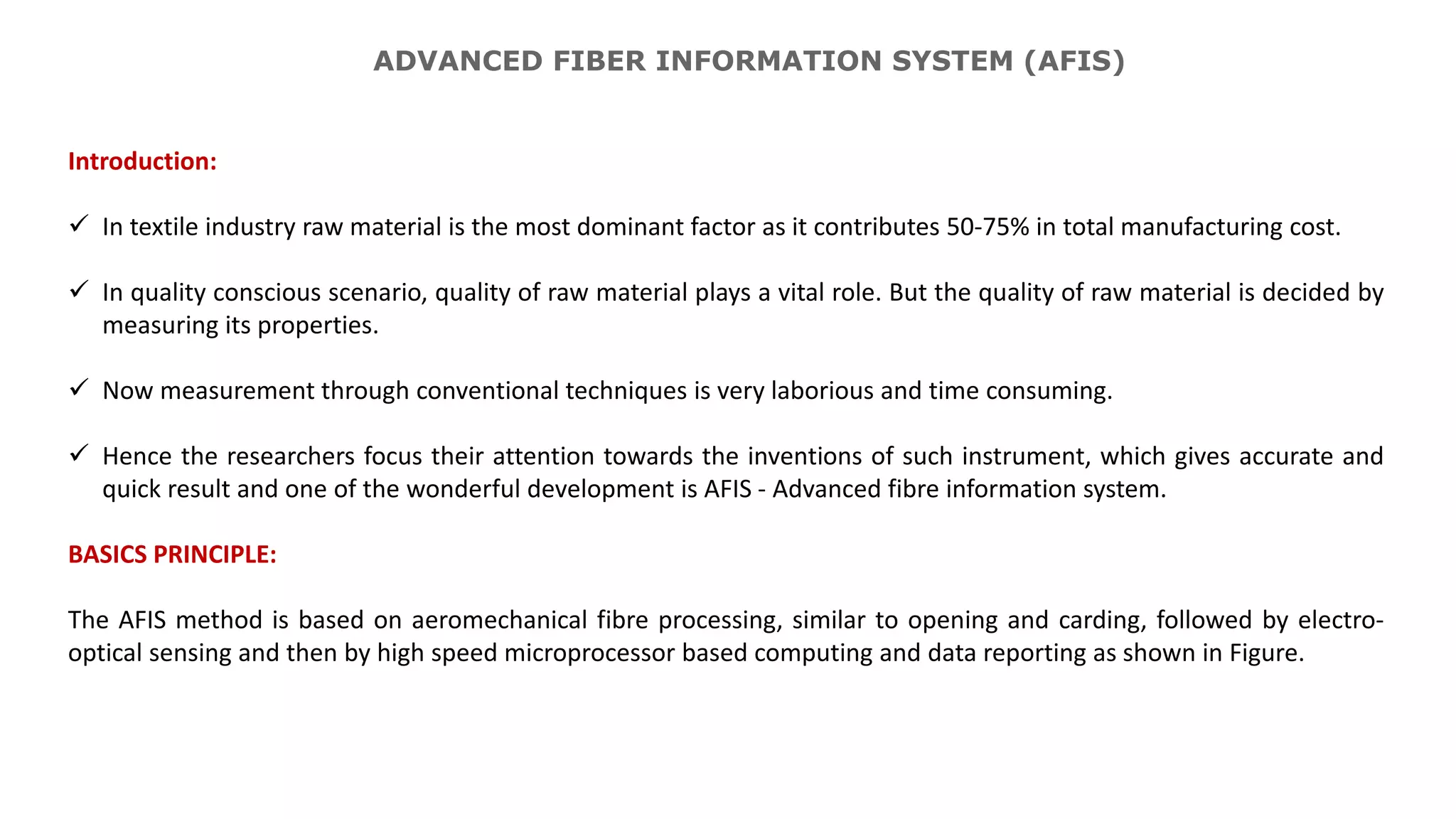 ADVANCED FIBER INFORMATION SYSTEM (AFIS).pptx