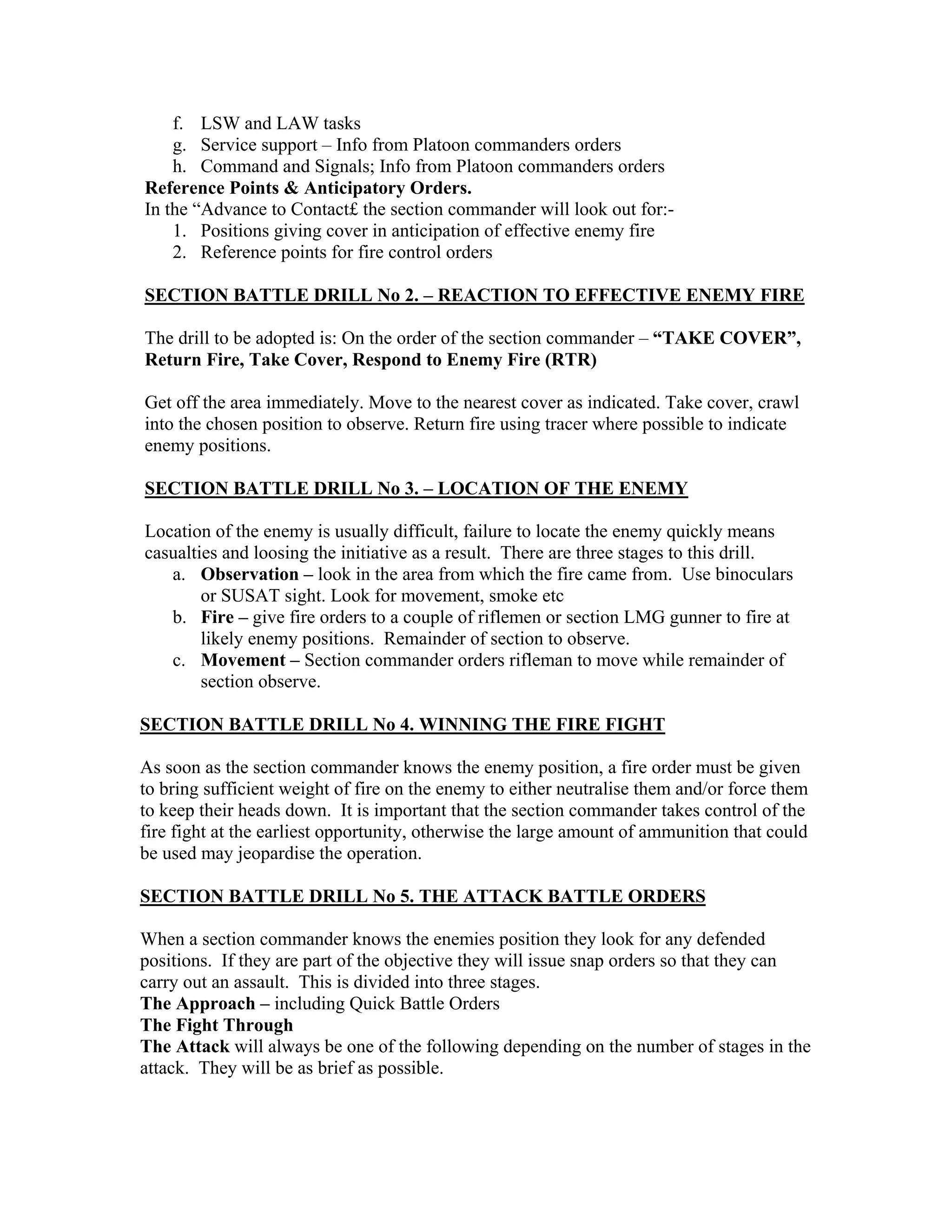 Advanced Fieldcraft | PDF