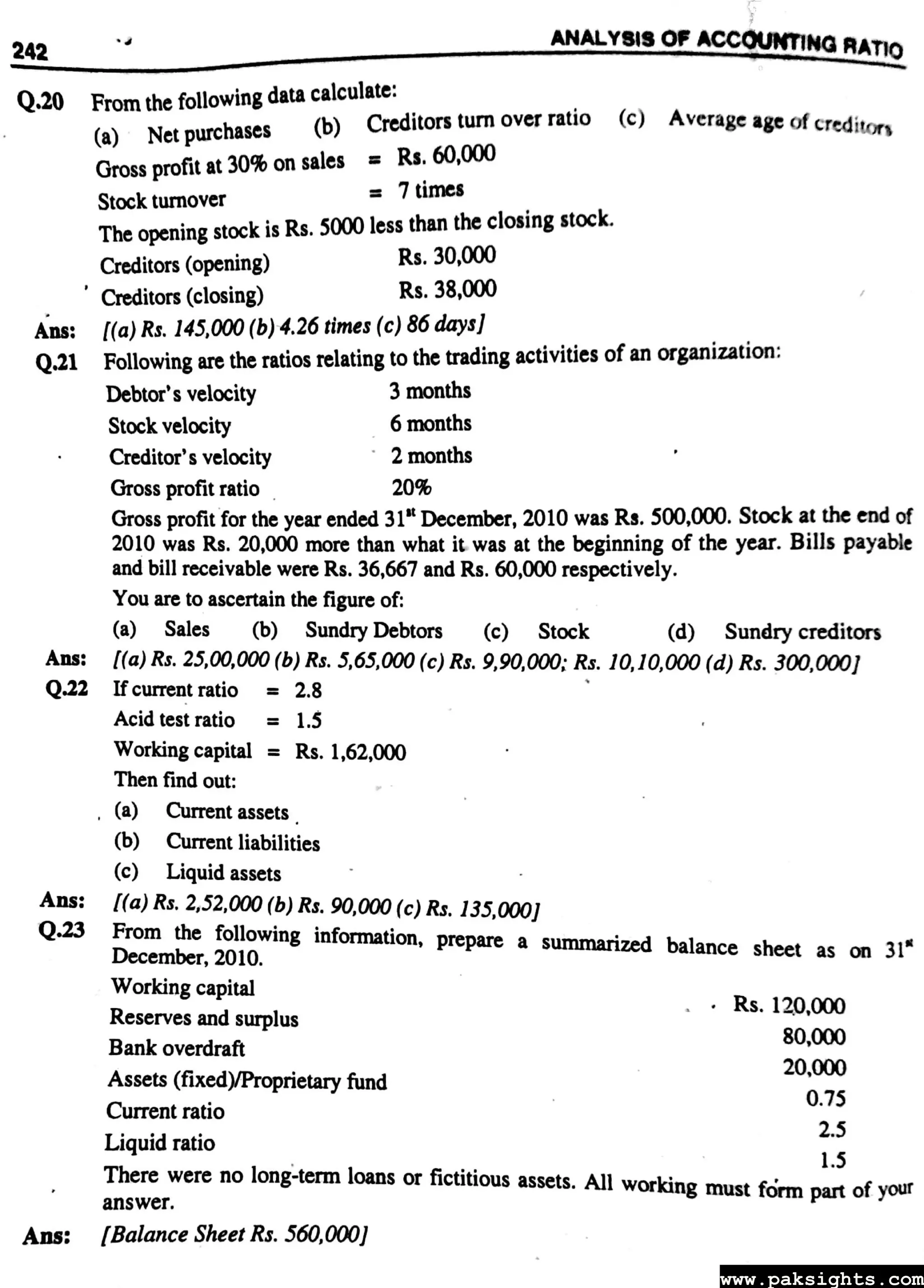 Advanced financial accounting by sohail afzal pdf questions Solution Key book | PDF
