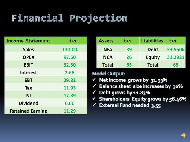 Advanced financial modelling | PPTX