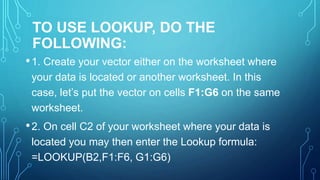 Advanced formula | PPTX