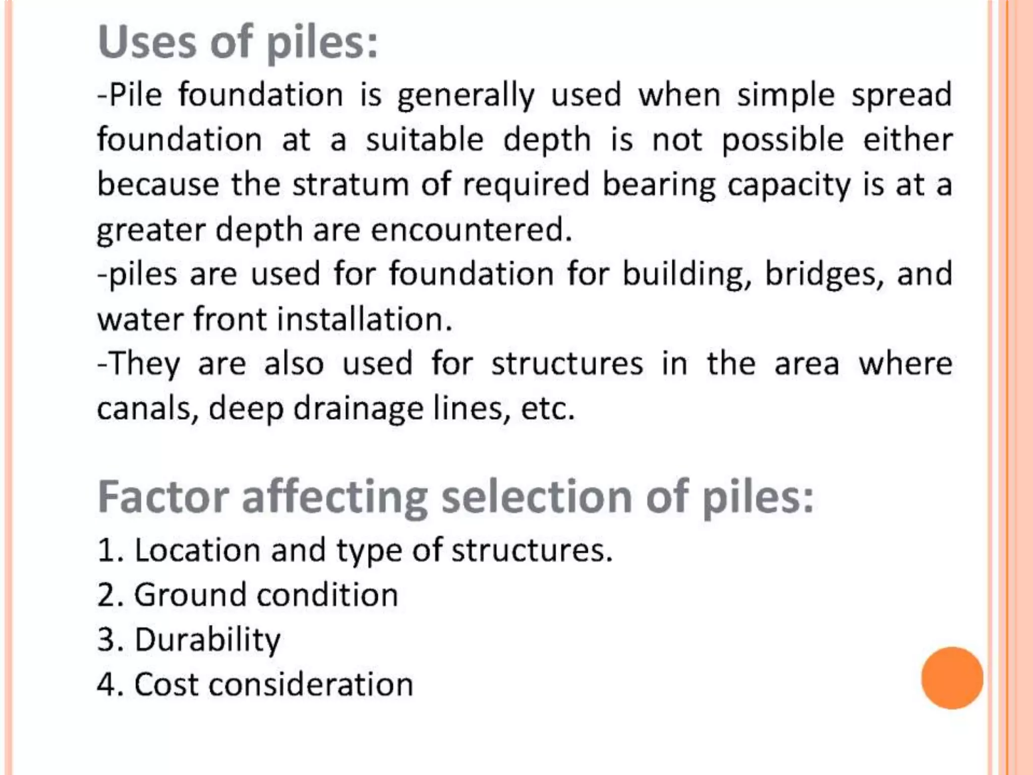 Advanced foundation design | PPTX