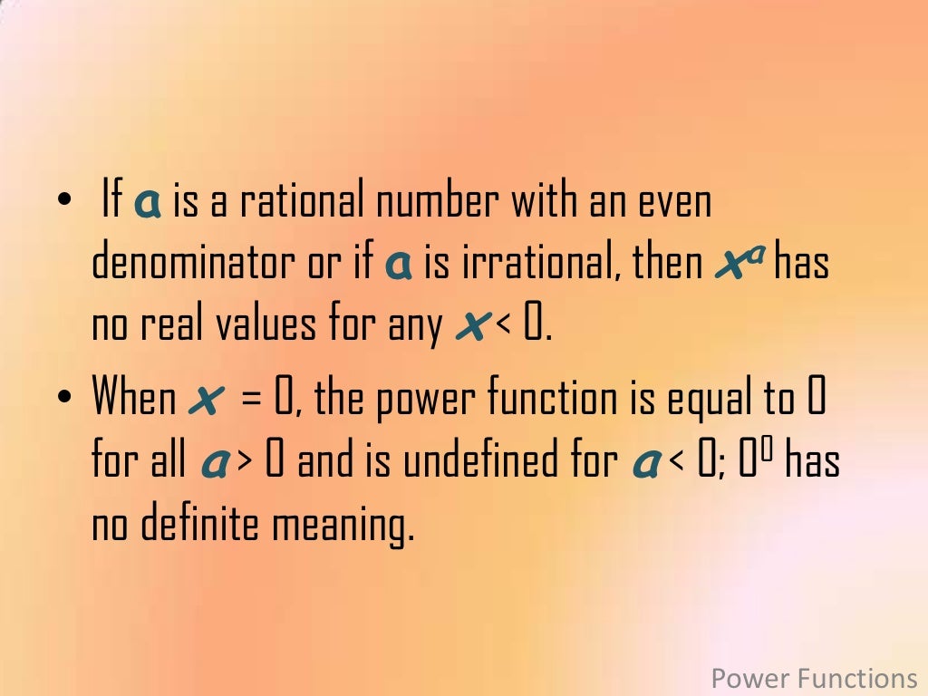Advanced functions ppt (Chapter 1) part i