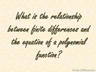 Advanced functions part i | PPTX