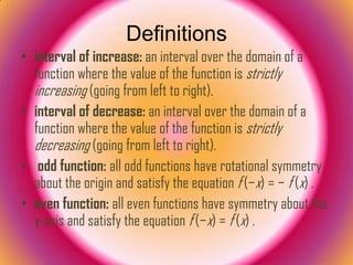 Advanced functions part ii | PPT