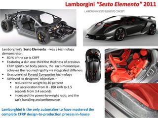 Advanced & future applications of composite fibres in the automotive ...