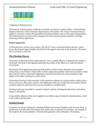 Advanced garment printing | PDF