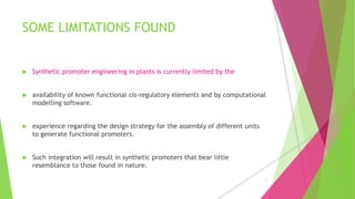 Advanced genetic tools for plant biotechnology | PPTX