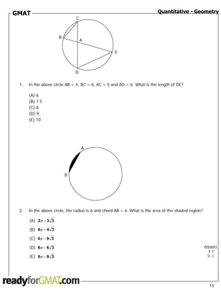 Advanced gmat mathquestions-version2 | PDF