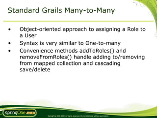 Advanced GORM - Performance, Customization and Monitoring | PPT