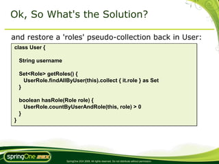 Advanced GORM - Performance, Customization and Monitoring | PPT