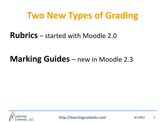 Advanced grading | PPTX