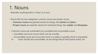 ADVANCED GRAMMAR 2 - PARTS OF SPEECH.pptx