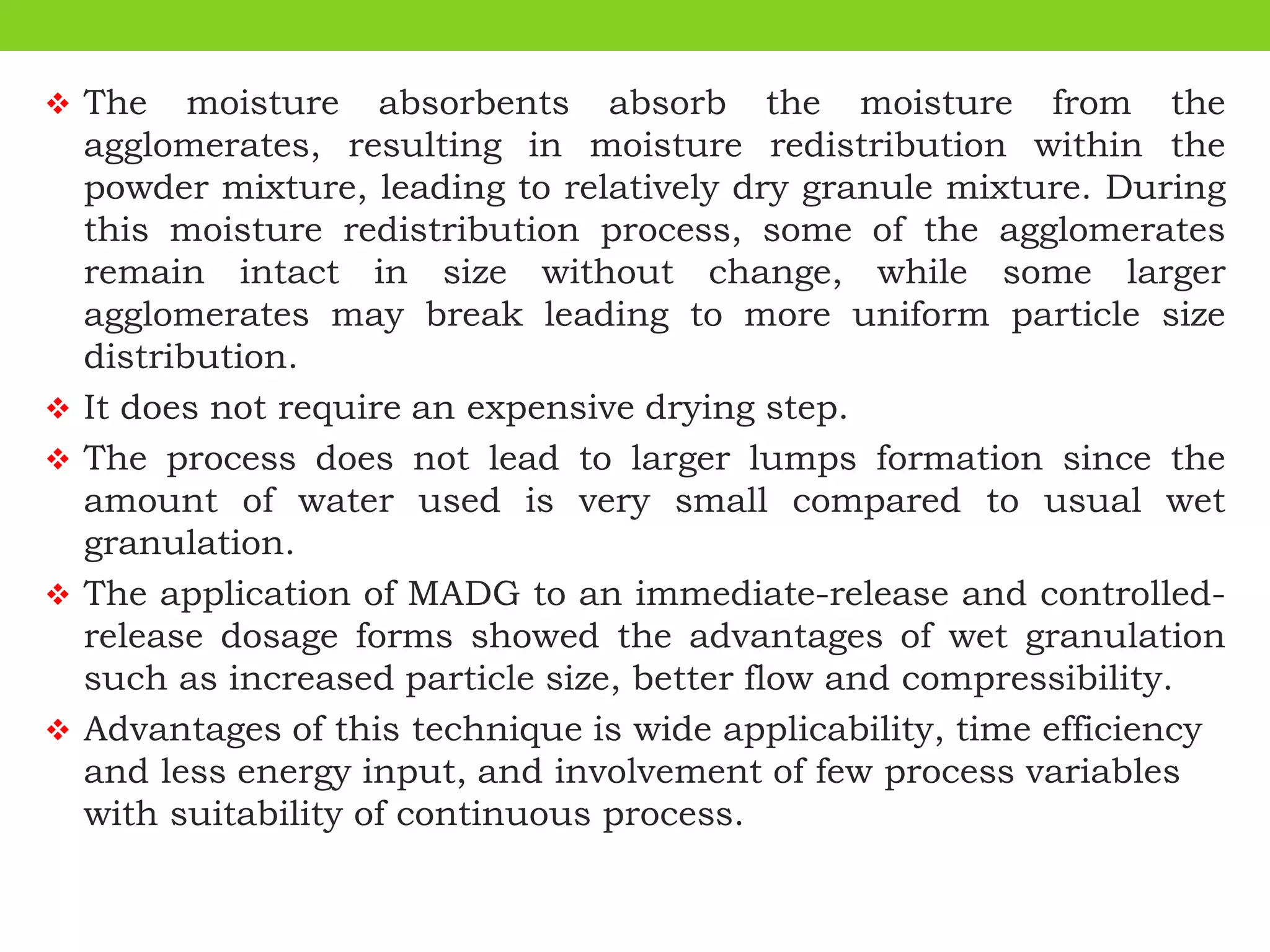Advanced granulation technology | PPTX