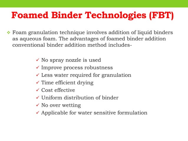 Advanced granulation technology | PPTX | Chemistry | Science