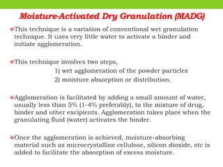 Advanced granulation technology | PPTX
