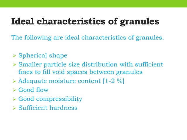 Advanced granulation technology | PPTX | Chemistry | Science