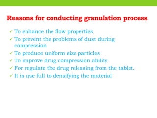 Advanced granulation technology | PPTX