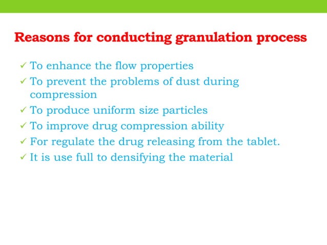 Advanced granulation technology | PPTX | Chemistry | Science