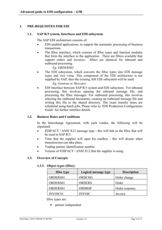 Advanced guide to_edi_configuration | DOC | Computer Software and Applications | Computing