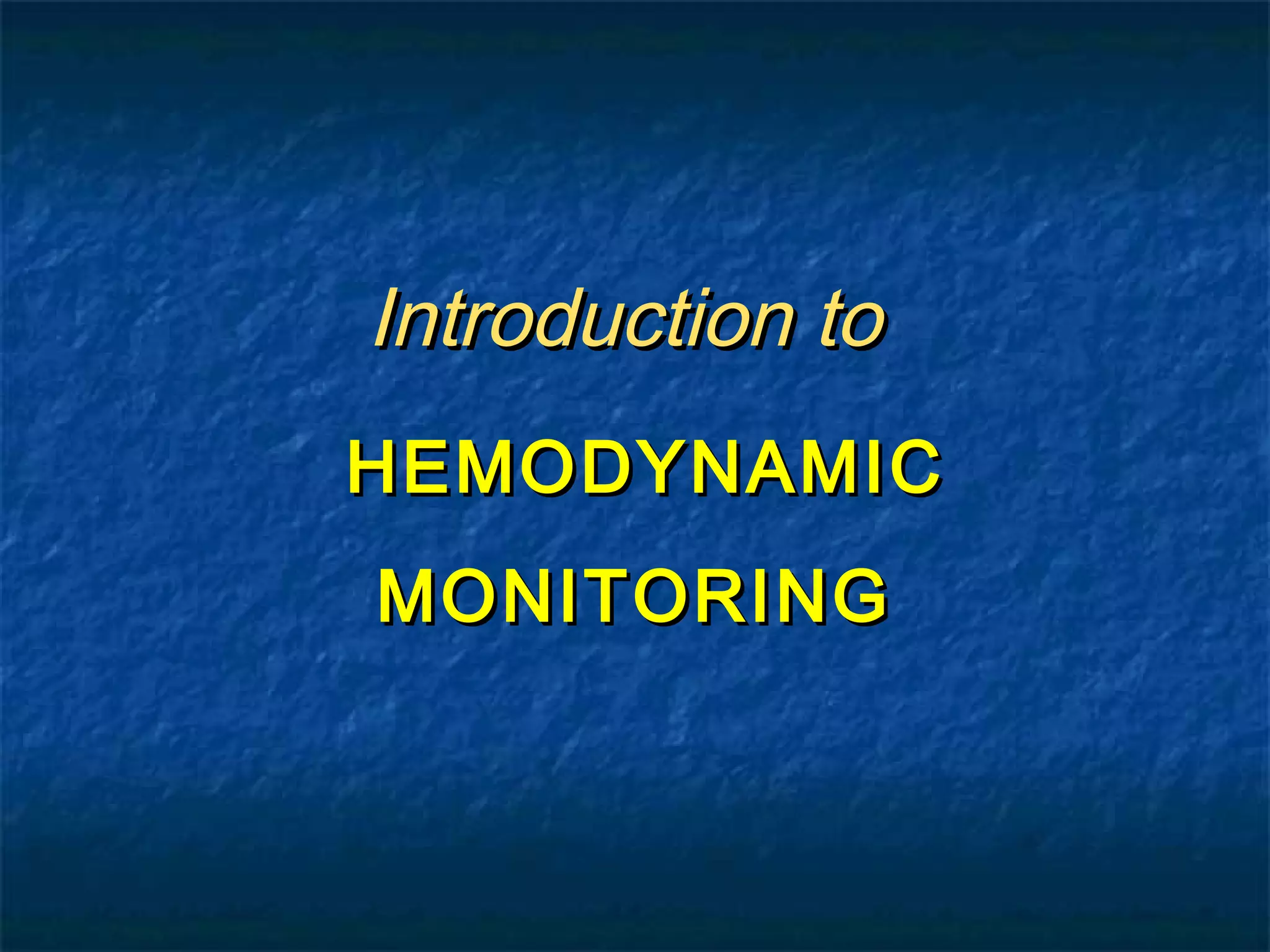 Advanced haemodynamics | PPT | Heart and Cardiovascular Diseases ...